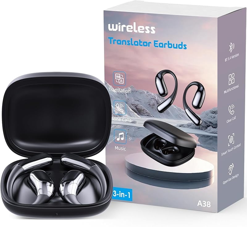 AI Language Translator Earbuds, Translation Earbuds Real Time, 3-in-1 ...