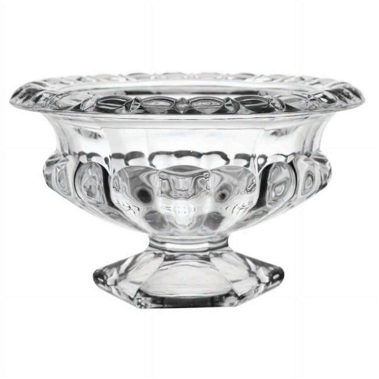 AI-N3478CLR-Q01 5 in. Clear Glass Abelia Compote Bowl - Walmart.com