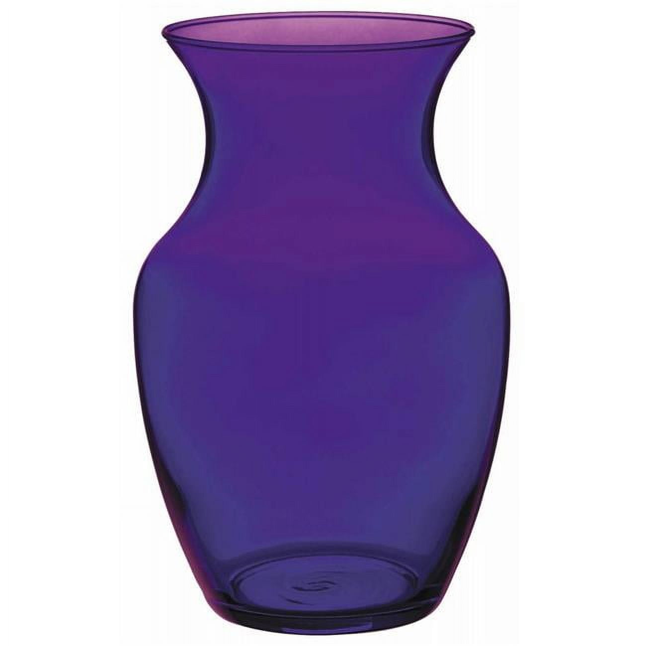 AI-NC999PUR-Q01 Purple Rose Glass Vase - Walmart.com