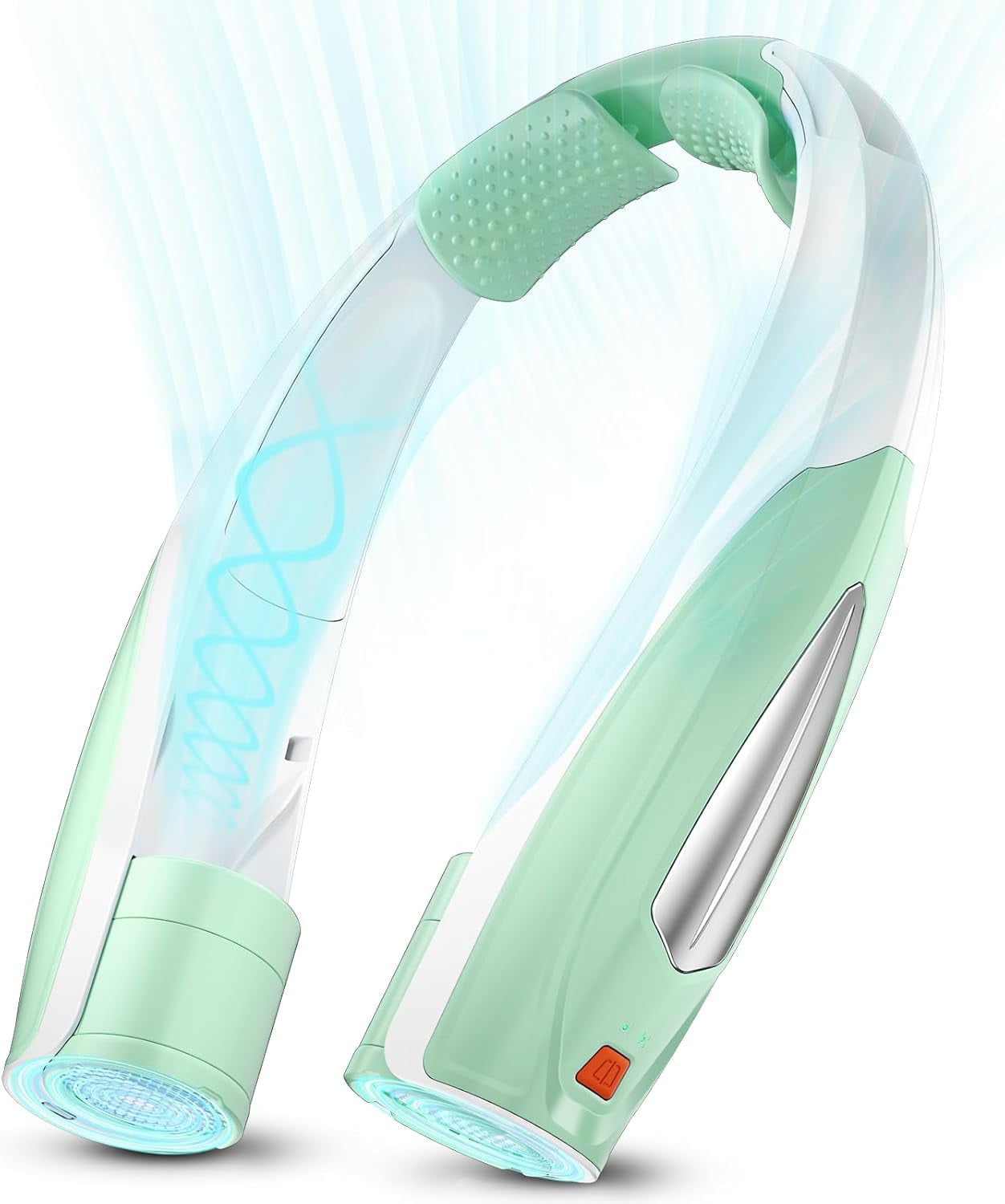 AI Neck Fan, 6 Speeds Adjustable Portable Personal Fan Rechargeable ...