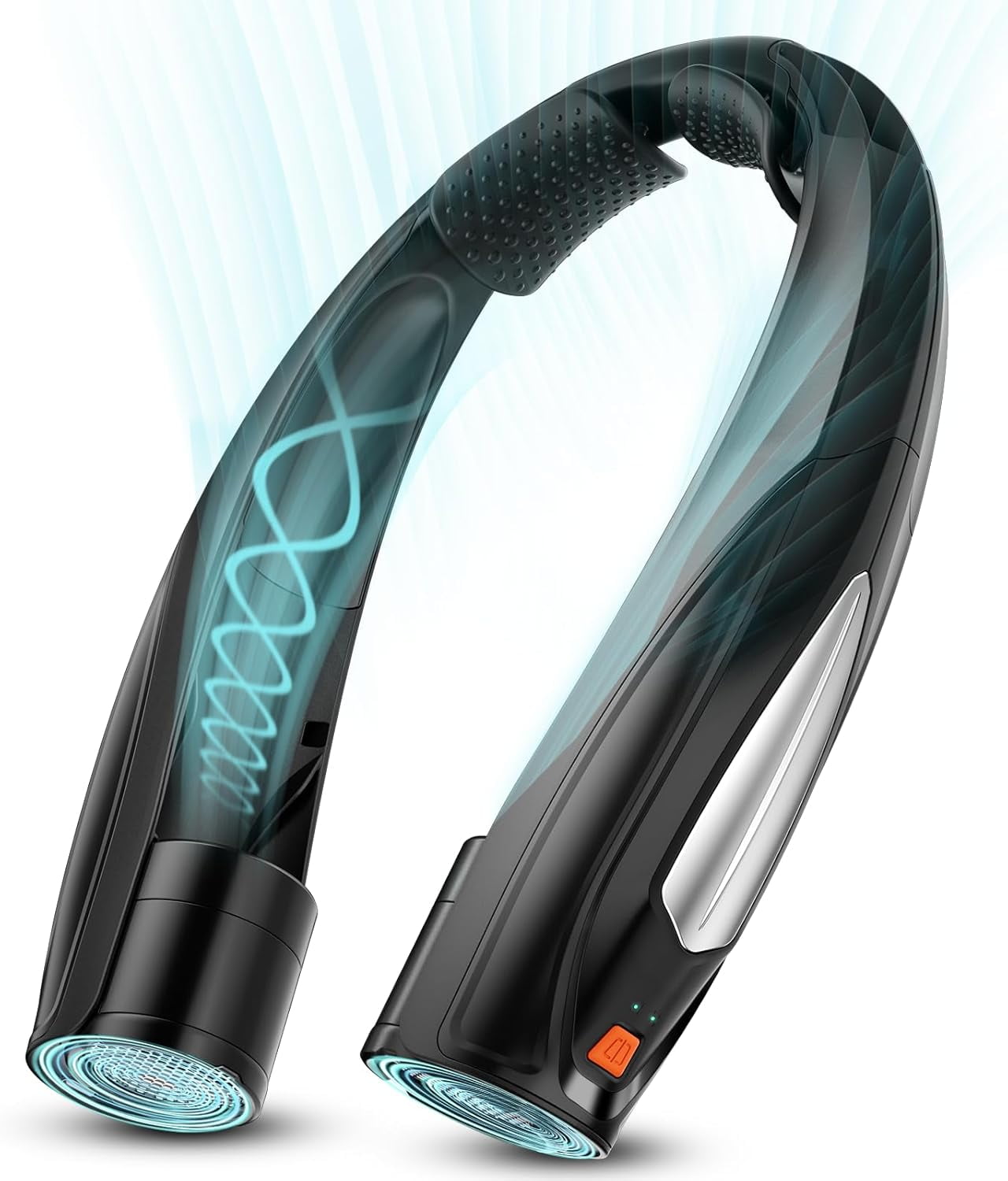 AI Neck Fan, 6 Speeds Adjustable Portable Personal Fan Rechargeable ...