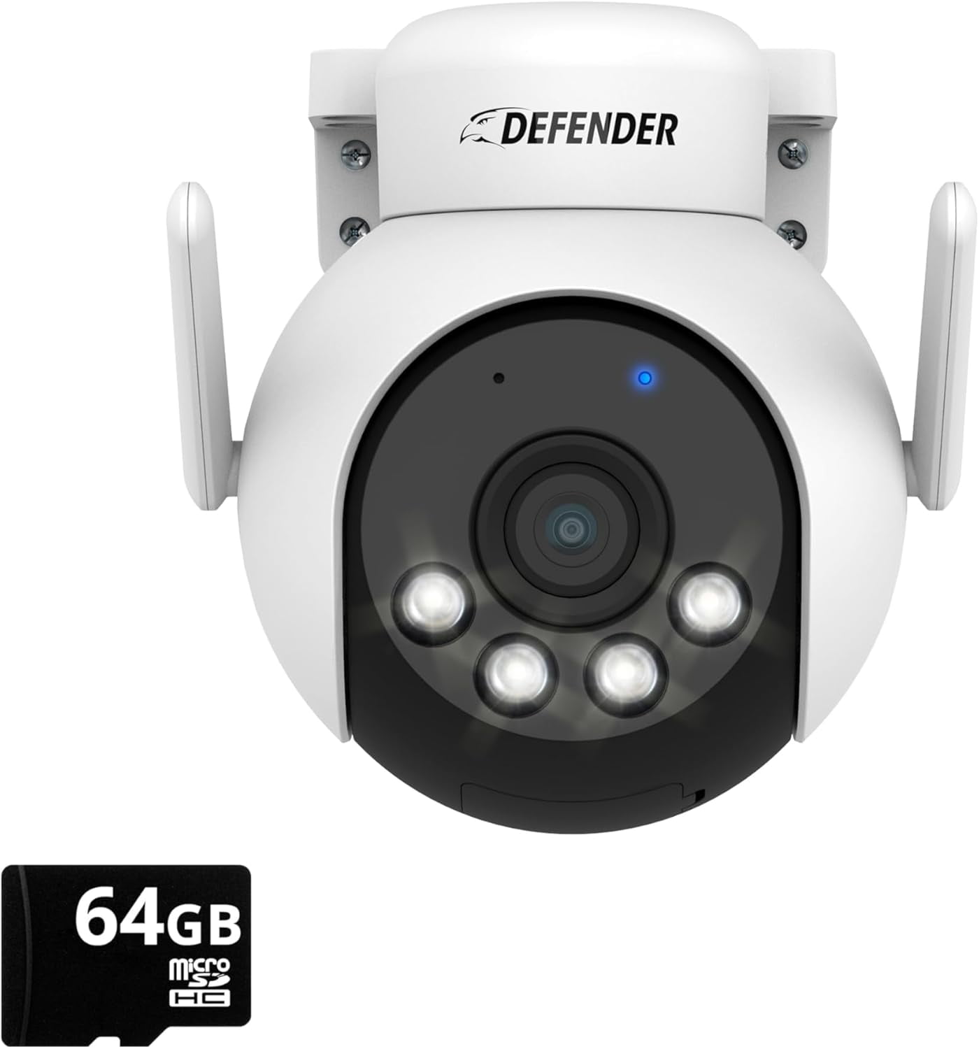 AI Powered 4K Everwatch PTZ Plug in Outdoor Camera, AI Human/Vehicle ...