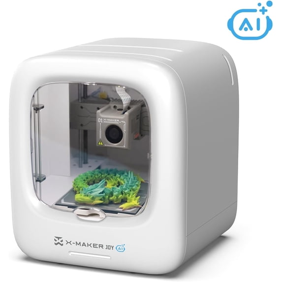 AI-Powered X-Maker Joy 3D Printer for Kids, Fully Assembled Mini 3D ...