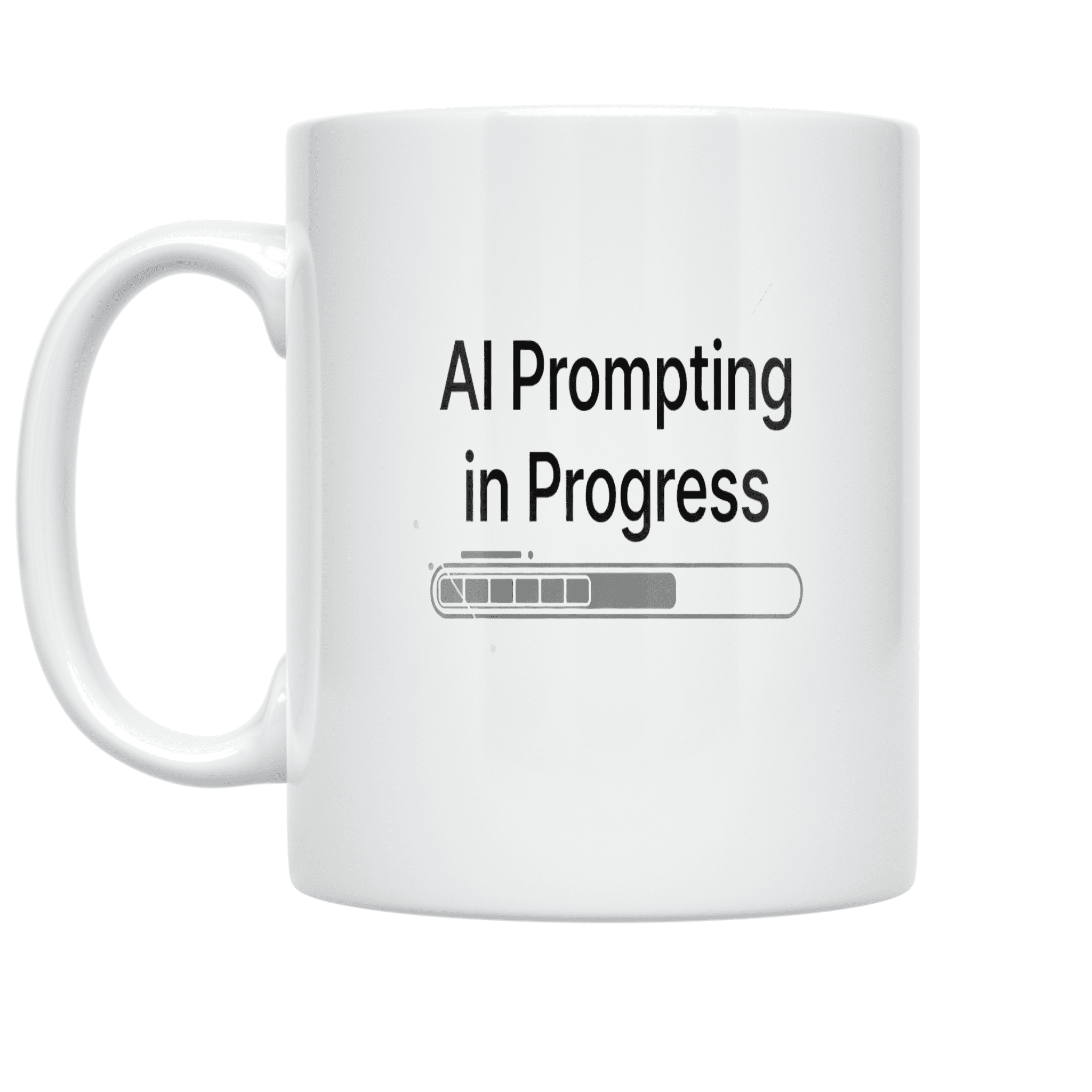 AI Prompting in Progress - Tech Professional - 11 oz Ceramic Coffee Mug ...