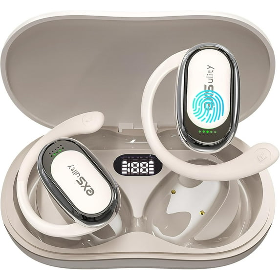 AI Real Time Language Translation Earbuds, 3-in-1 HD Sound Open-Ear ...