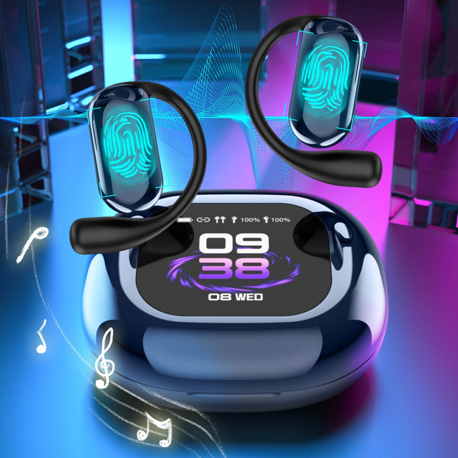 Real-Time Translation Earbuds, Headphones Language Translation, Two-Way ...