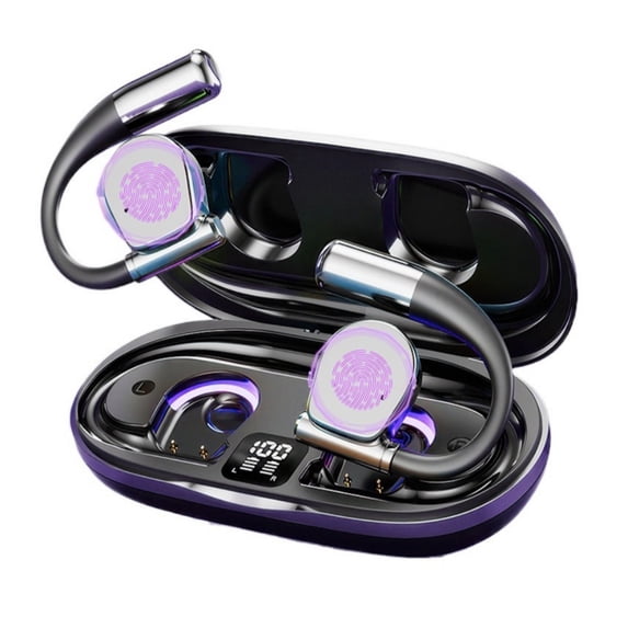 AI Real-Time Translation Earbuds, Bluetooth 5.4 Open Ear Translator ...