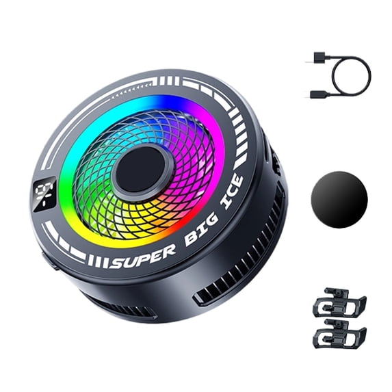 AI Semiconductor Phone Coolers 6 Color Type Temperature Display Phones ...