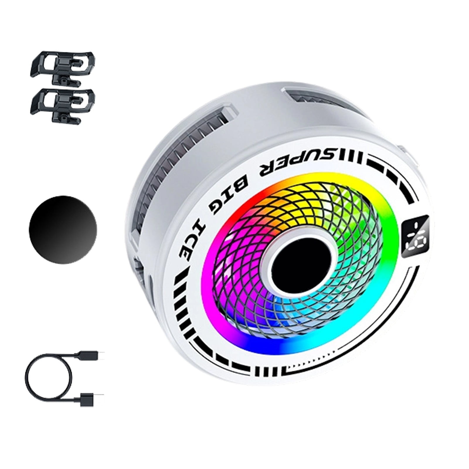 AI Semiconductor Phone Coolers 6 Color Type Temperature Display Phones ...