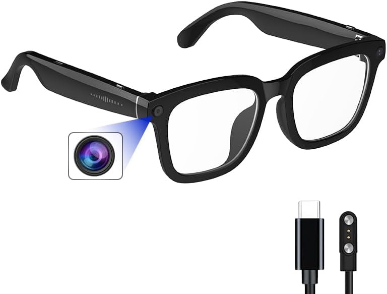 AI Smart Camera Glasses: HD 1080P Video Recording and Photo Taking ...