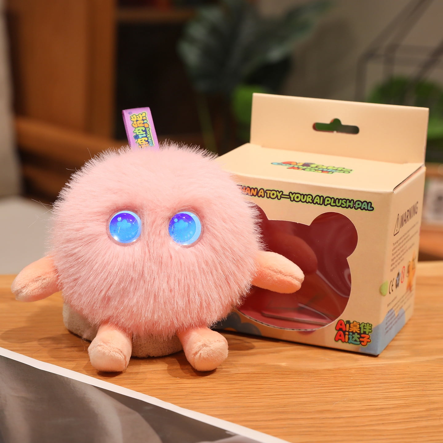 AI Smart Stuffed Animal Multilingual Emotional AI Companion Plush Toy ...