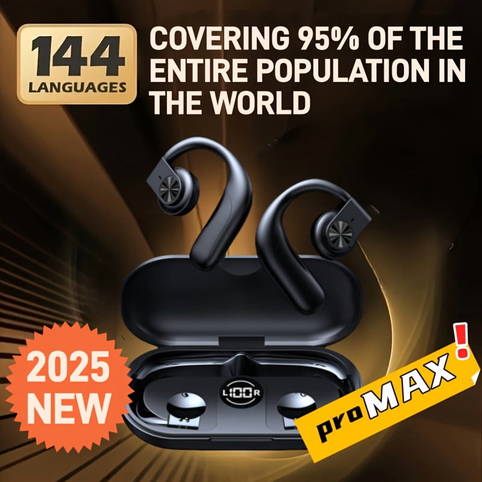 AI Smart Translation Earbuds - Wireless Two-Way Real-Time Translation ...