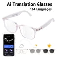 AI Smart Translation Glasses with 164-Language, Photochromic Lenses ...
