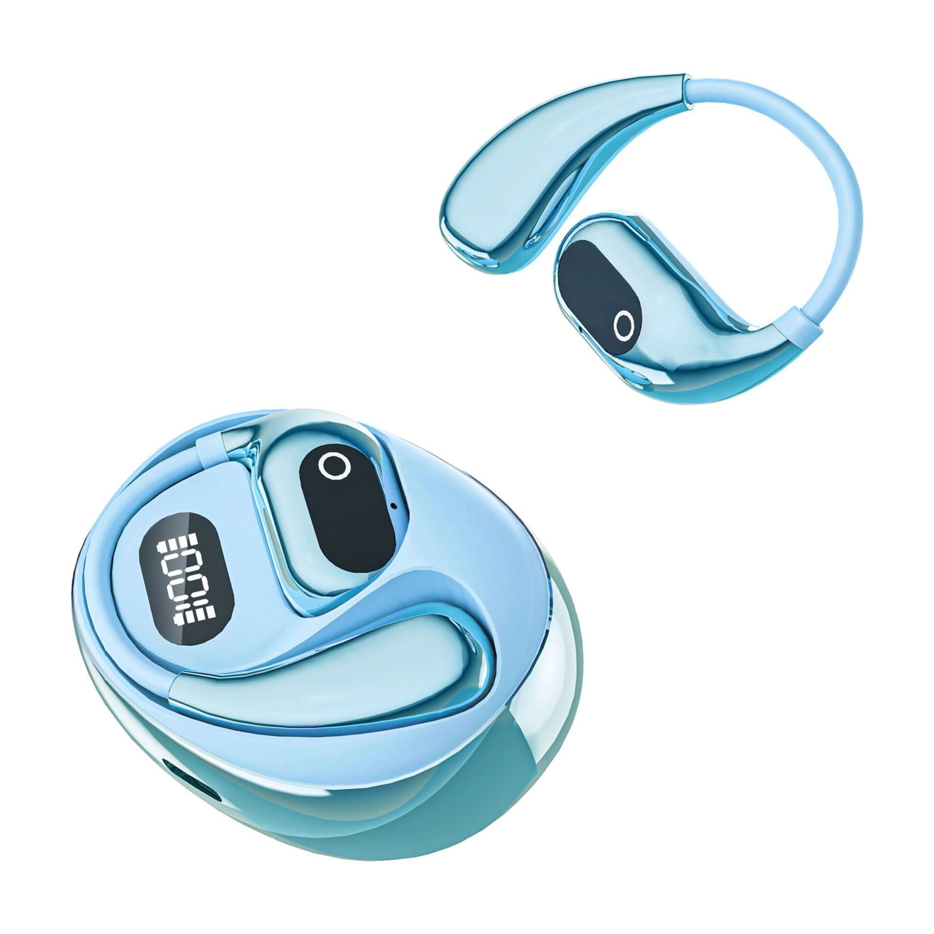 AI Smart Translation Wireless Bluetooth Headset Ear-mounted - Walmart.com