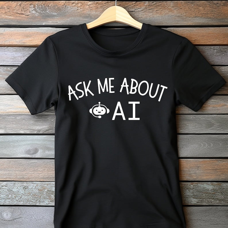 AI T Shirt GPT Nerd Shirt Artificial Intelligence Shirt Ai Chatbot ...