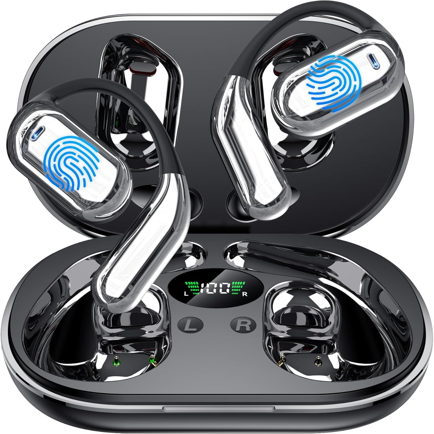 AI Translation Earbuds Real Time, 3-in-1 Translator Earbuds, 80H ...