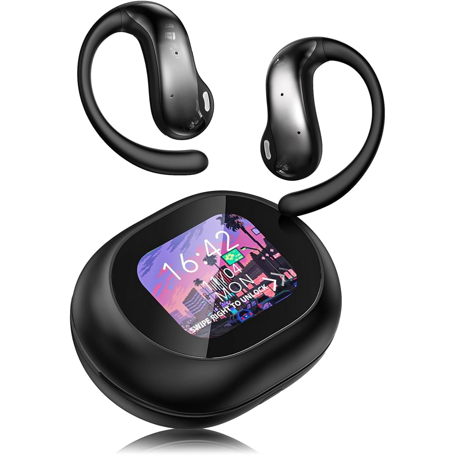 Ai Language Translator Earbuds Real Time Translator Earphones OWS LCD ...