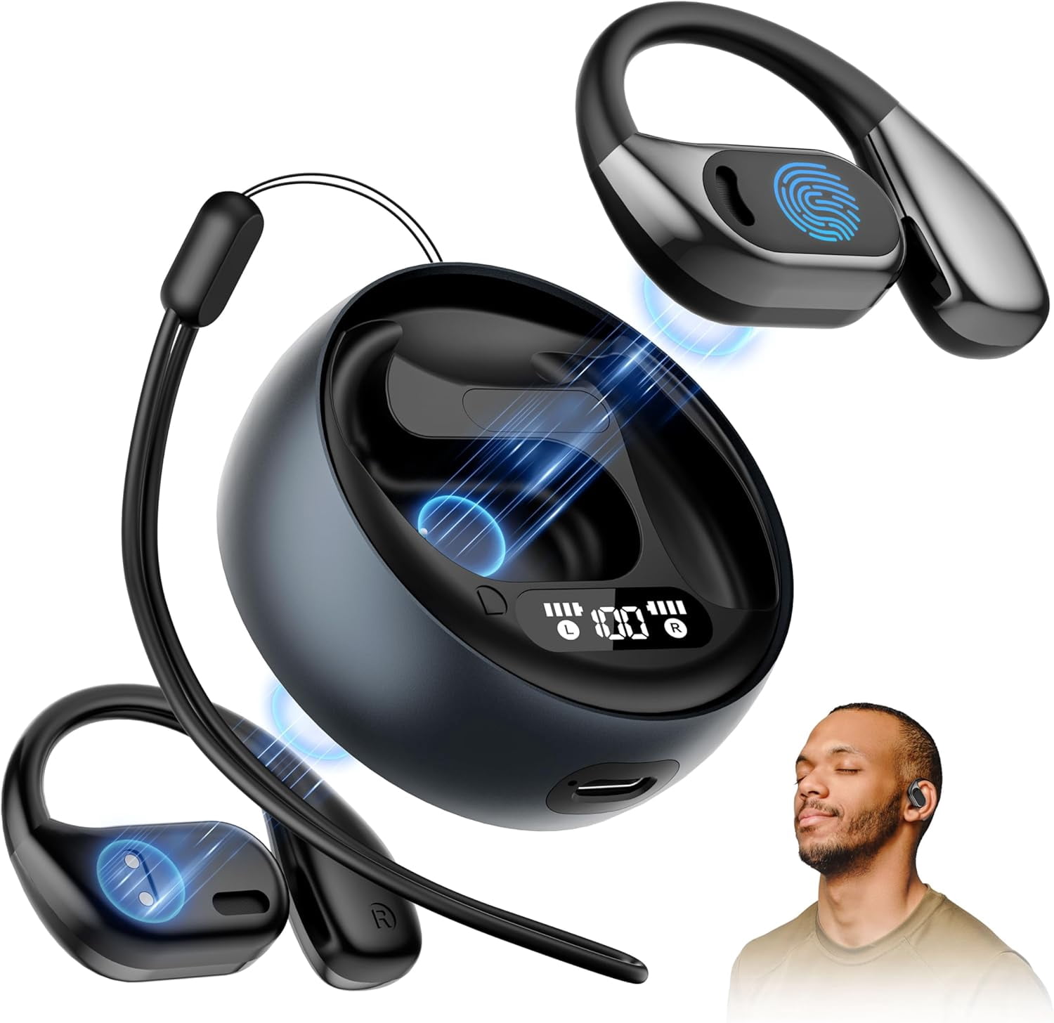 AI Translation Earbuds Real Time, AI Translator Earbuds, 3-in-1 Real ...