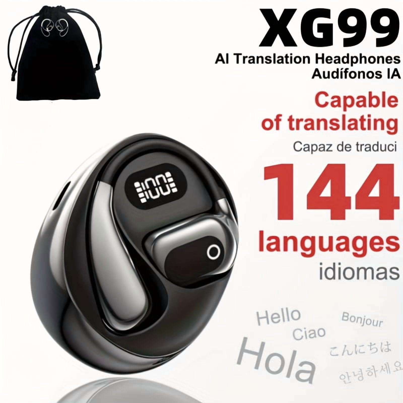 [AI Translation Headset] Smart AI Translation Headset OWS 3-in-1 | Real-time Headset Supports ...