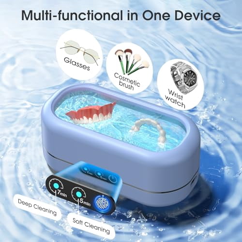 AI Ultrasonic Jewelry Cleaner,50KHz Professional Ultrasonic Cleaner ...