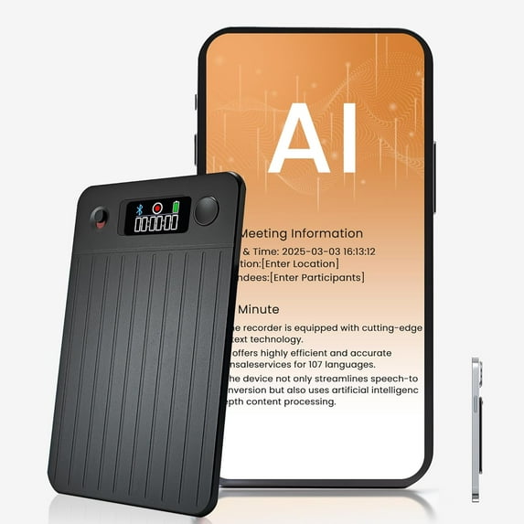 AI Voice Recorder, Smart Audio Recorder, App Control & AI Transcription ...