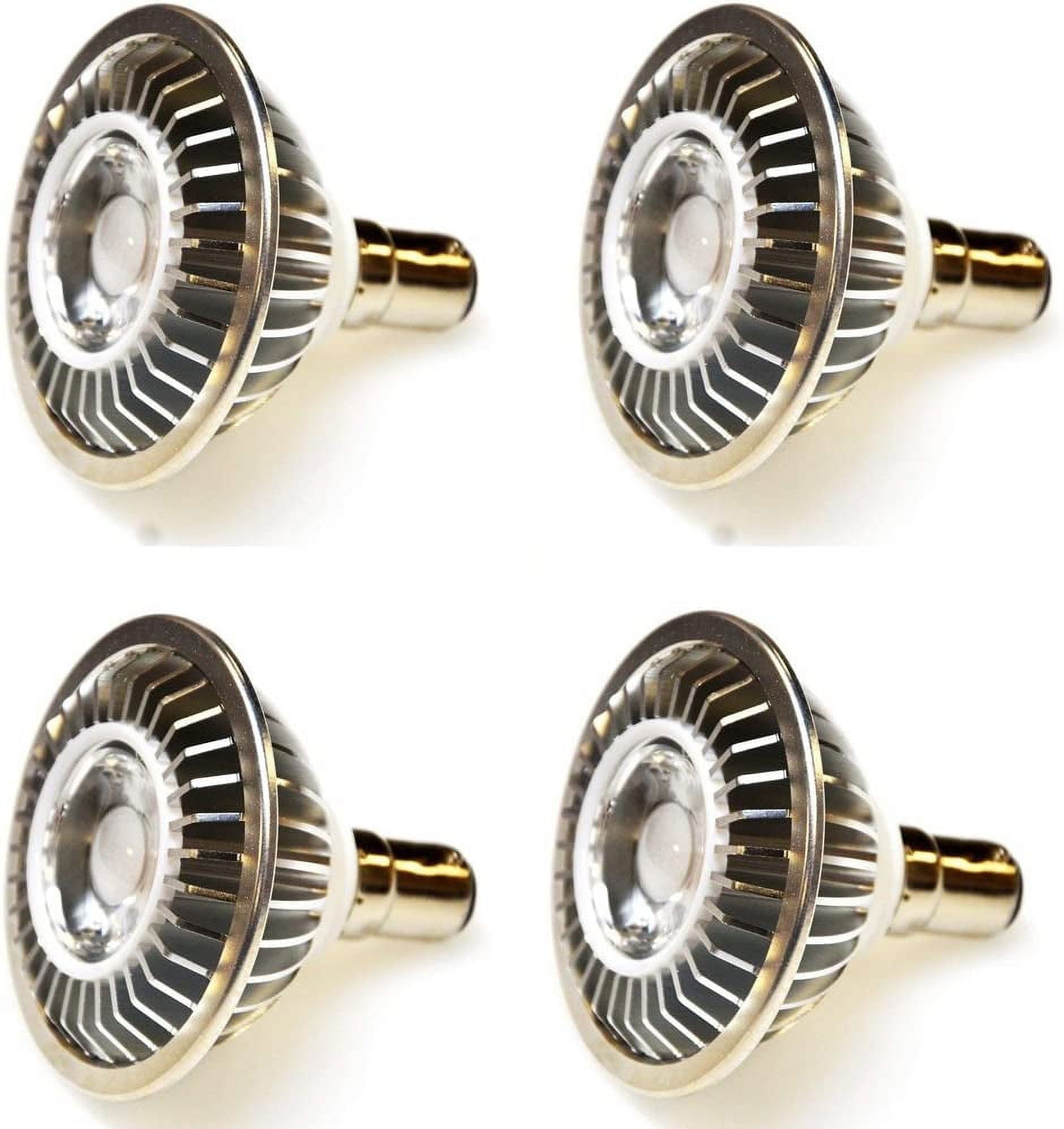 AIBOO AR70 LED Light Bulb BA15D B15 Base, AC/DC12V Input(Warm White,4 ...