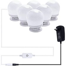 LED Vanity Lights for Mirror, Vanity Lights Stick on with 12 Dimmable ...