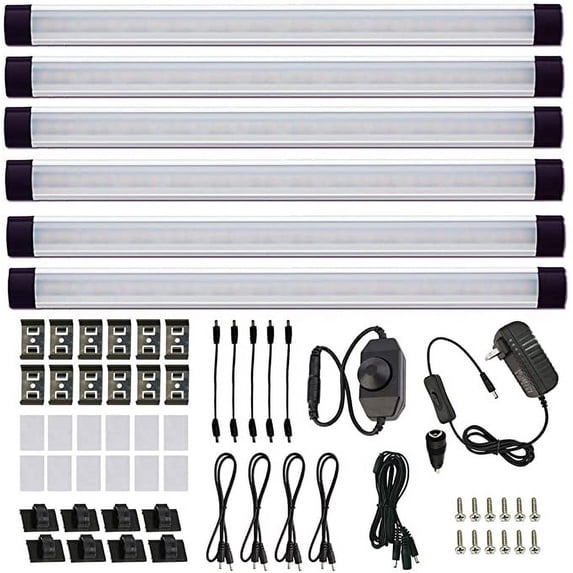 LED Under Counter Light Rigid Bar Kit,12V Under Cabinet Lighting ...