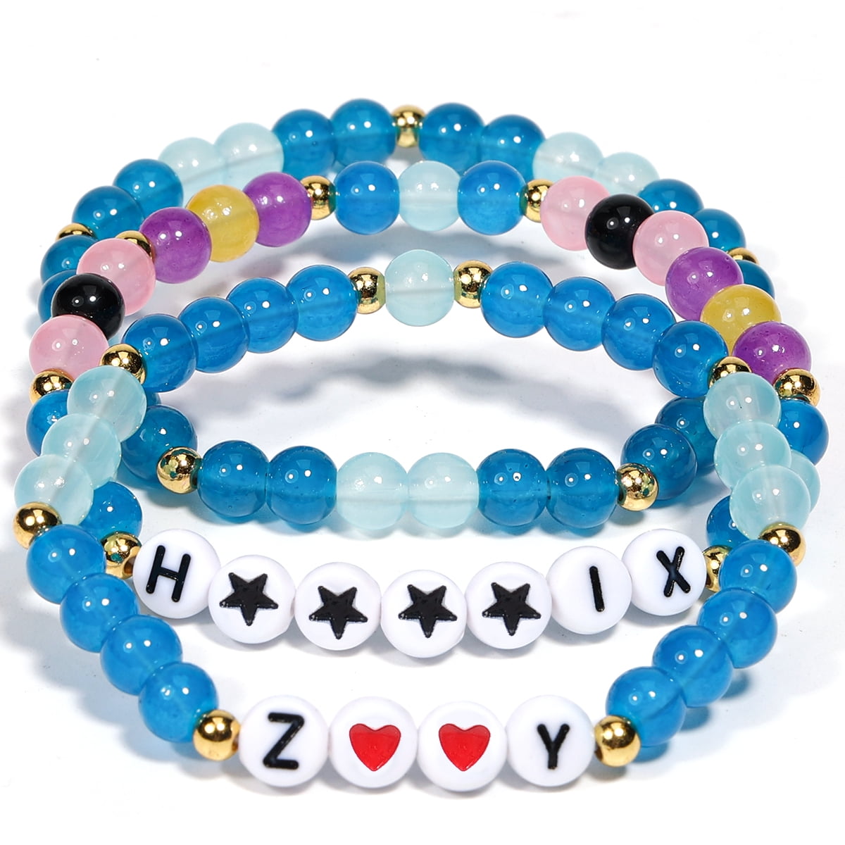 AICase 3pcs Bracelets Set For KPop Merch Stuff Fans Cosplay Merchandise ...