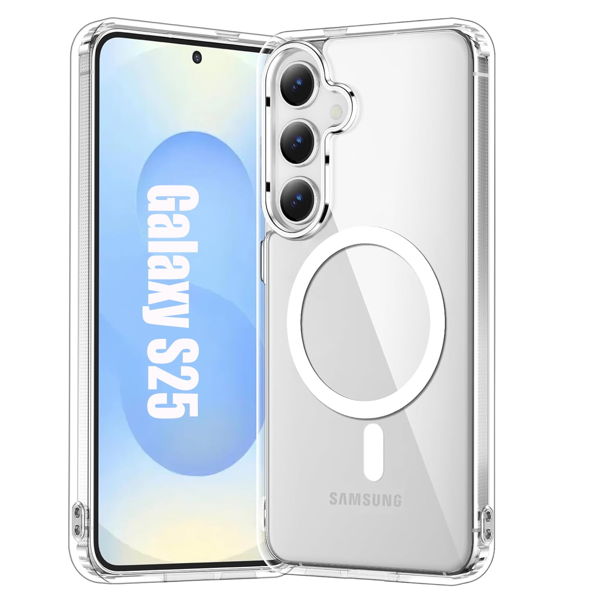 AICase Clear Case for Samsung Galaxy S25/For Samsung Galaxy S25+/For ...