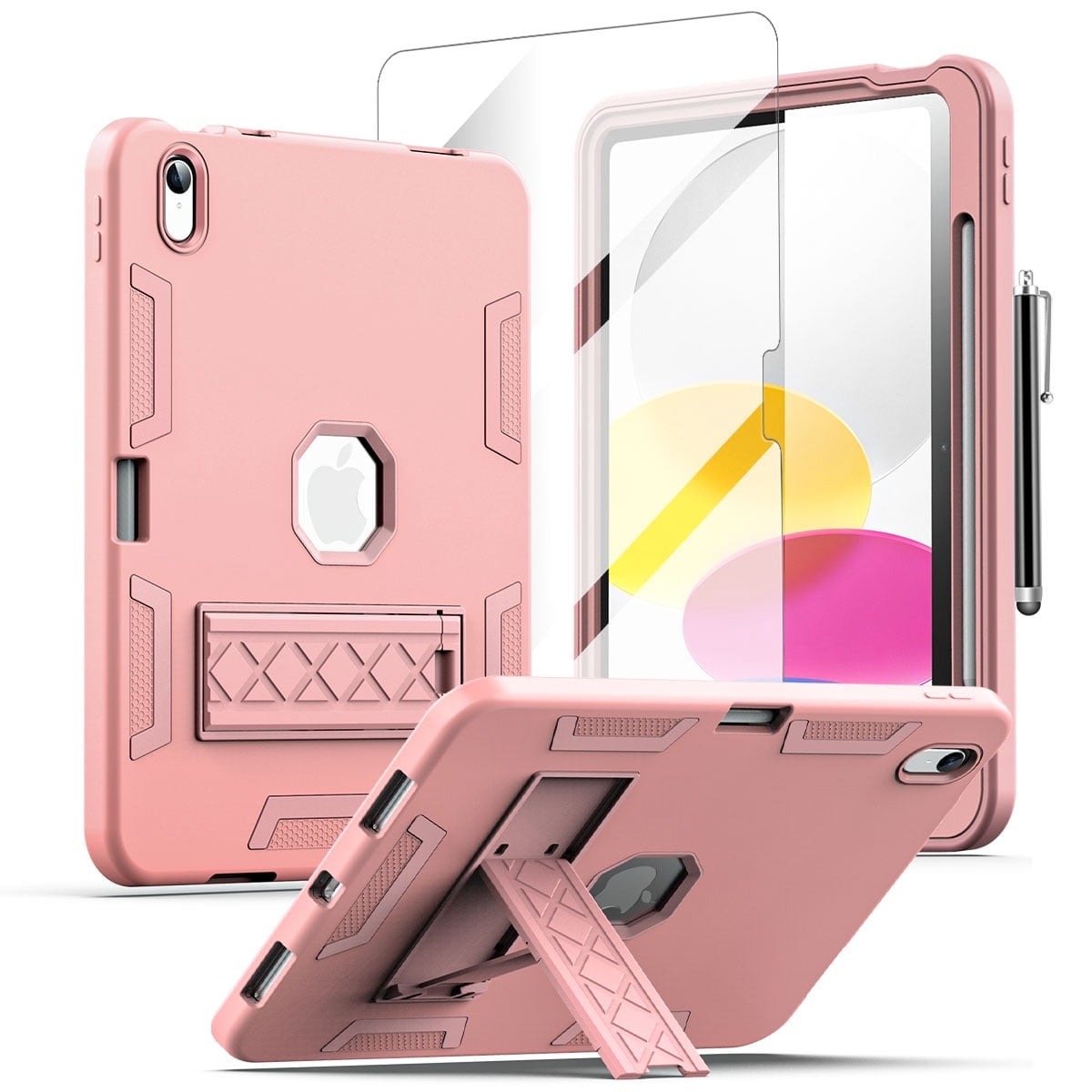 AICase For Apple iPad (A16) Case 11-inch 2025 Heavy Duty Shockproof ...