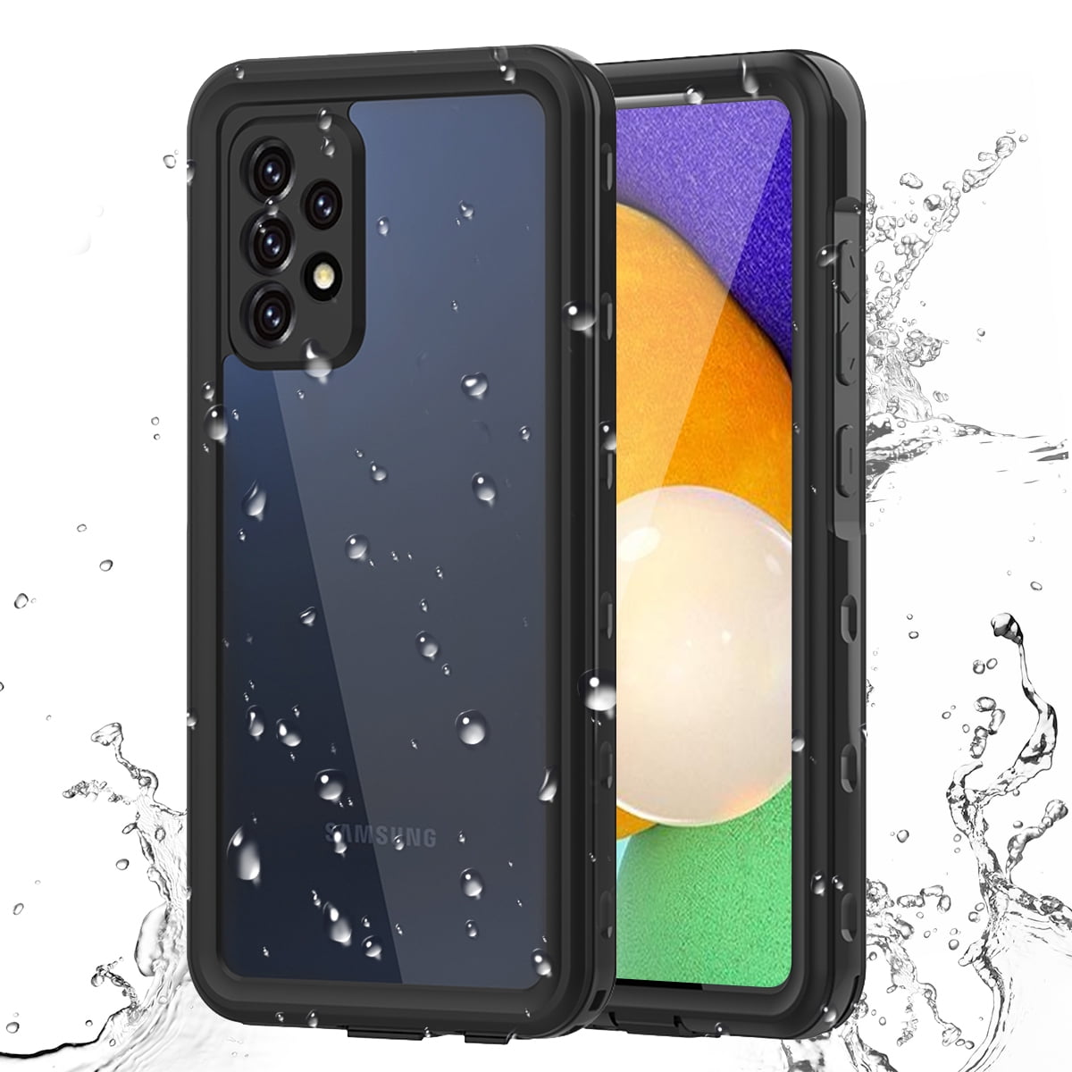 AICase Waterproof Case For Samsung Galaxy 15 5G/Galaxy A55/A54 5G/A34 5G/A22 5G/A13 5G/A03s ...