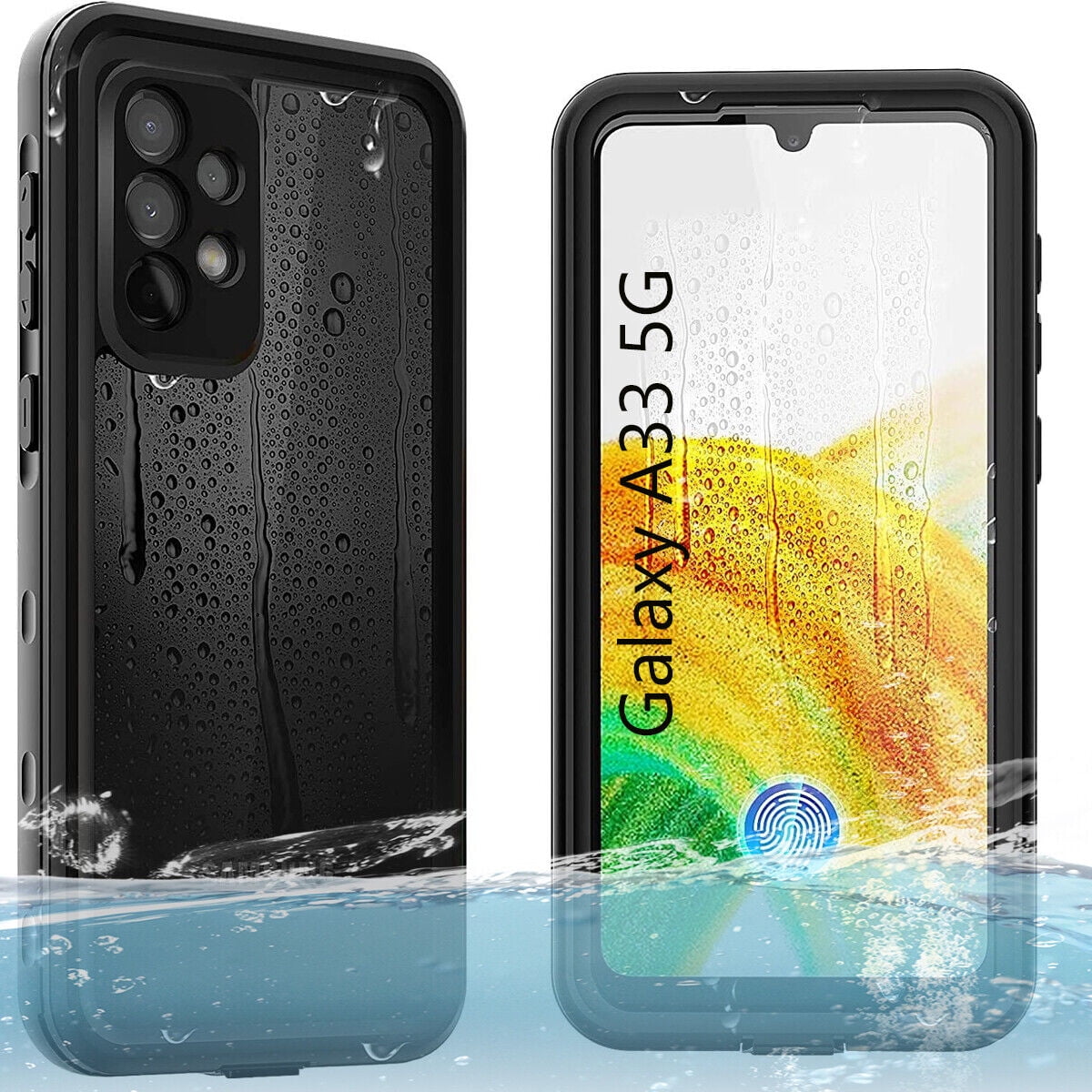 AICase Waterproof Case For Samsung Galaxy 15 5G/Galaxy A55/A54 5G/A34 ...