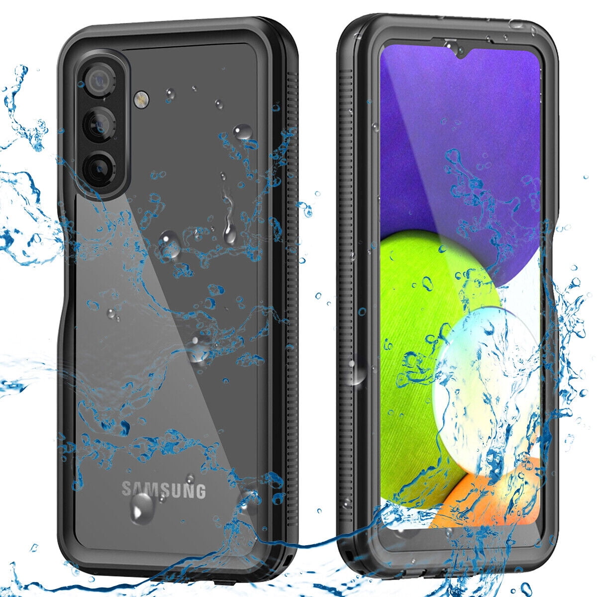 AICase Waterproof Case For Samsung Galaxy 15 5G/Galaxy A55/A54 5G/A34 5G/A22 5G/A13 5G/A03s ...