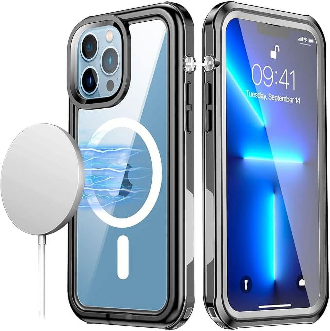 AICase Waterproof Case for iPhone 13 Pro max(6.7") with MagSafe Support ...