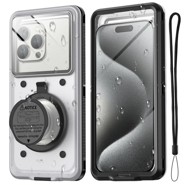 AICase Waterproof Phone Case Universal Shelf-Check Underwater Pouch Dry ...
