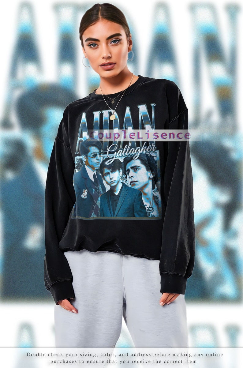 AIDAN GALLAGHER Sweatshit, Aidan Gallagher Homage, Aidan Gallagher Fan ... AIDAN GALLAGHER Sweatshit, Aidan Gallagher Homage, Aidan Gallagher Fan ...