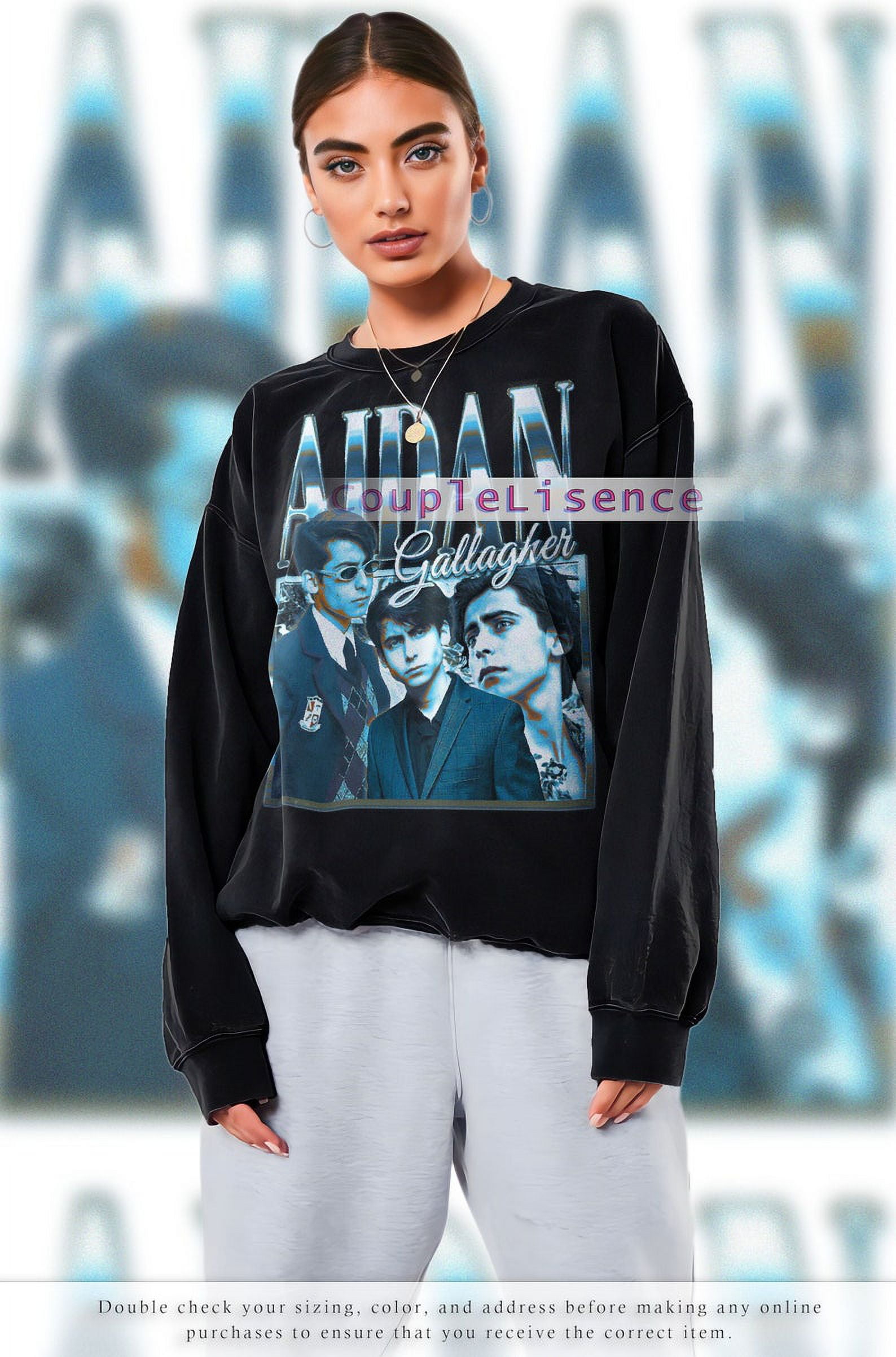 AIDAN GALLAGHER Sweatshit, Aidan Gallagher Homage, Aidan Gallagher Fan ...