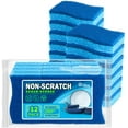 AIDEA-Brite Non-Scratch Scrub Sponge-24Count, Cleans Fast Without ...