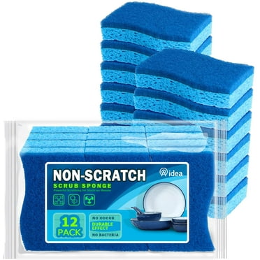 Multi-Purpose Scouring Pad - Casewin Non-Scratch Cleaning Sponges for ...