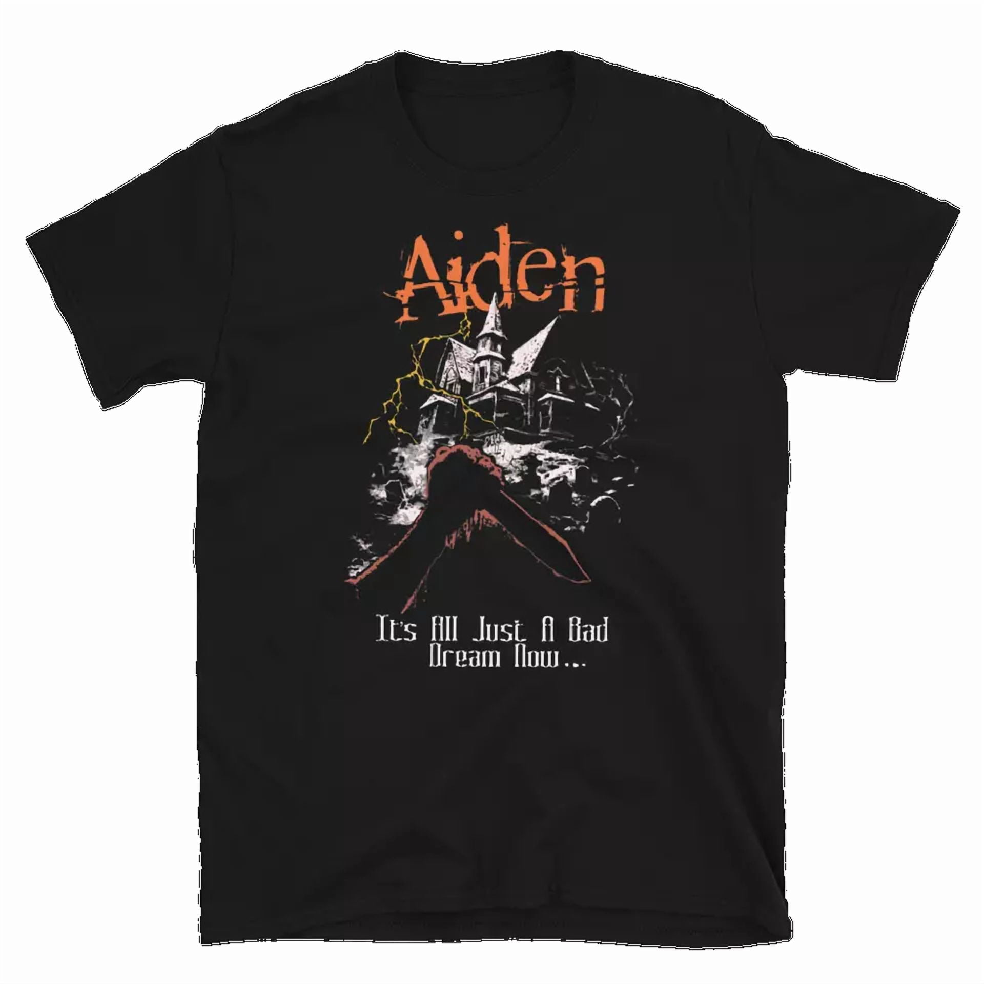 AIDEN House By The Cemetery-Rip Goth Punk Emo Band T-Shirt | eBay ...