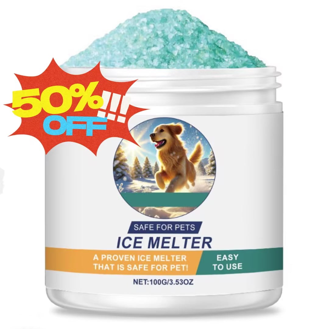 AIDOSHY Ice Melt, Pet-Friendly Ice Melt , Fast-Sodium Chloride Formulas ...