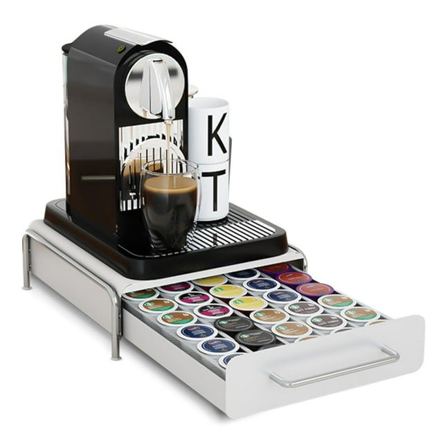 AIDUCHO Coffee Pod Drawer – Compatible with K-Cups, 36 Pod Capacity ...