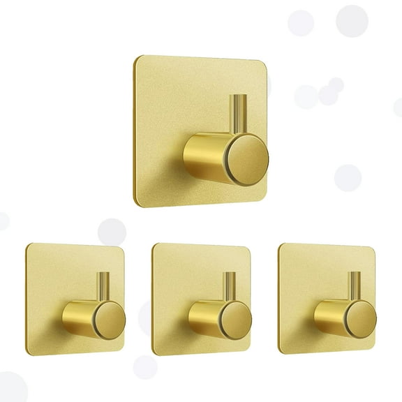 20 Pcs Self Adhesive Wall Hooks No Drill Hooks For Hanging, No-Trace ...