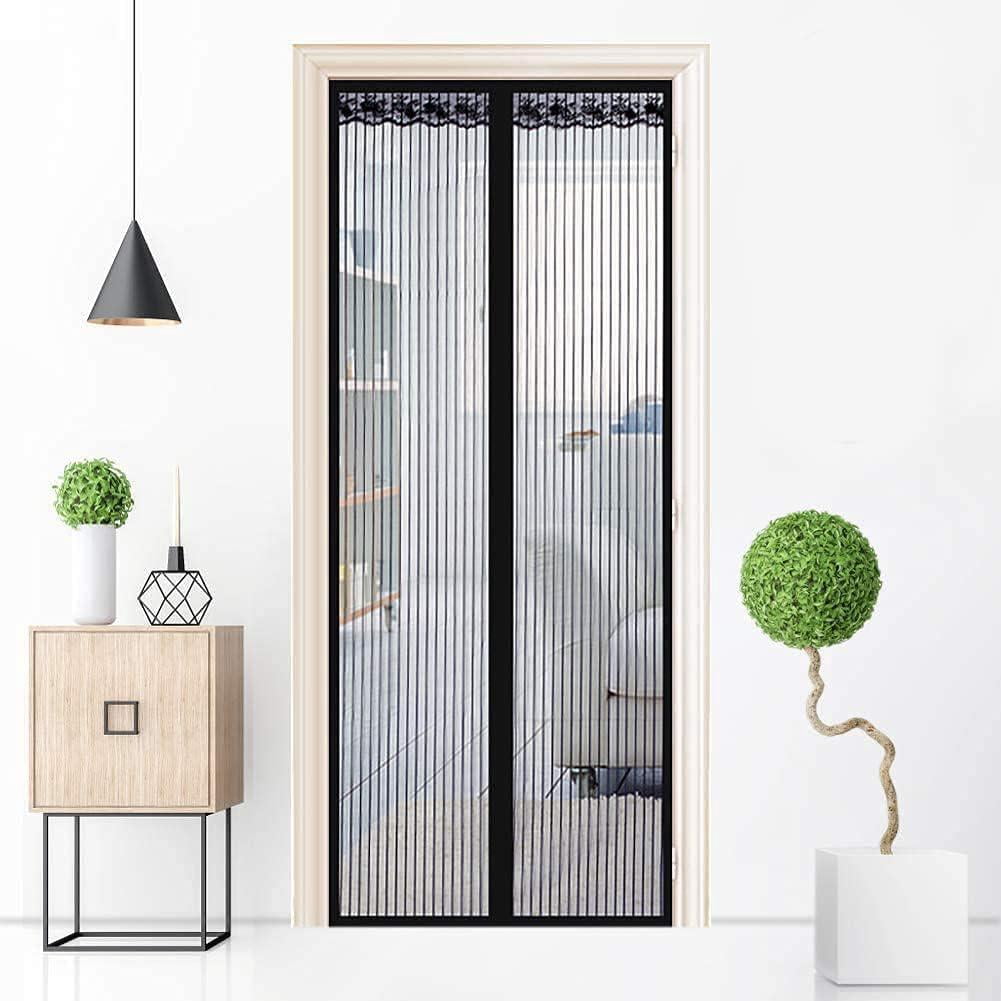 AIDUCHO Magnetic Mosquito Net Door Magnetic Closure Anti Fly Curtain ...