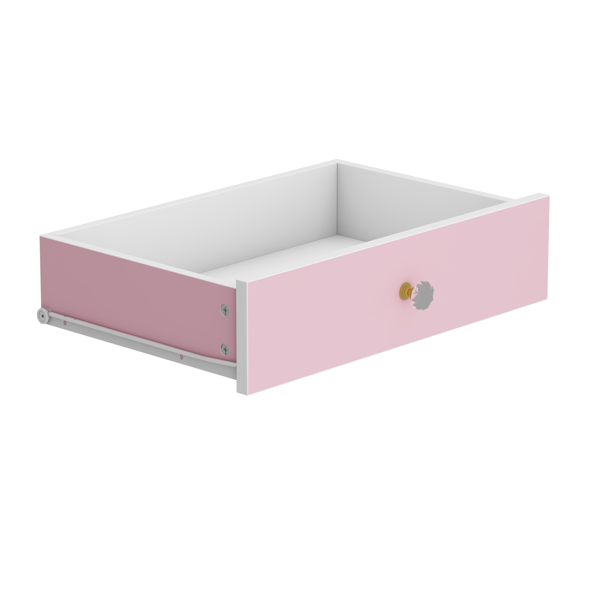 AIEGLE Vanity Table Set for Girls, Pink Finish, Lighted Mirror, 5 ...