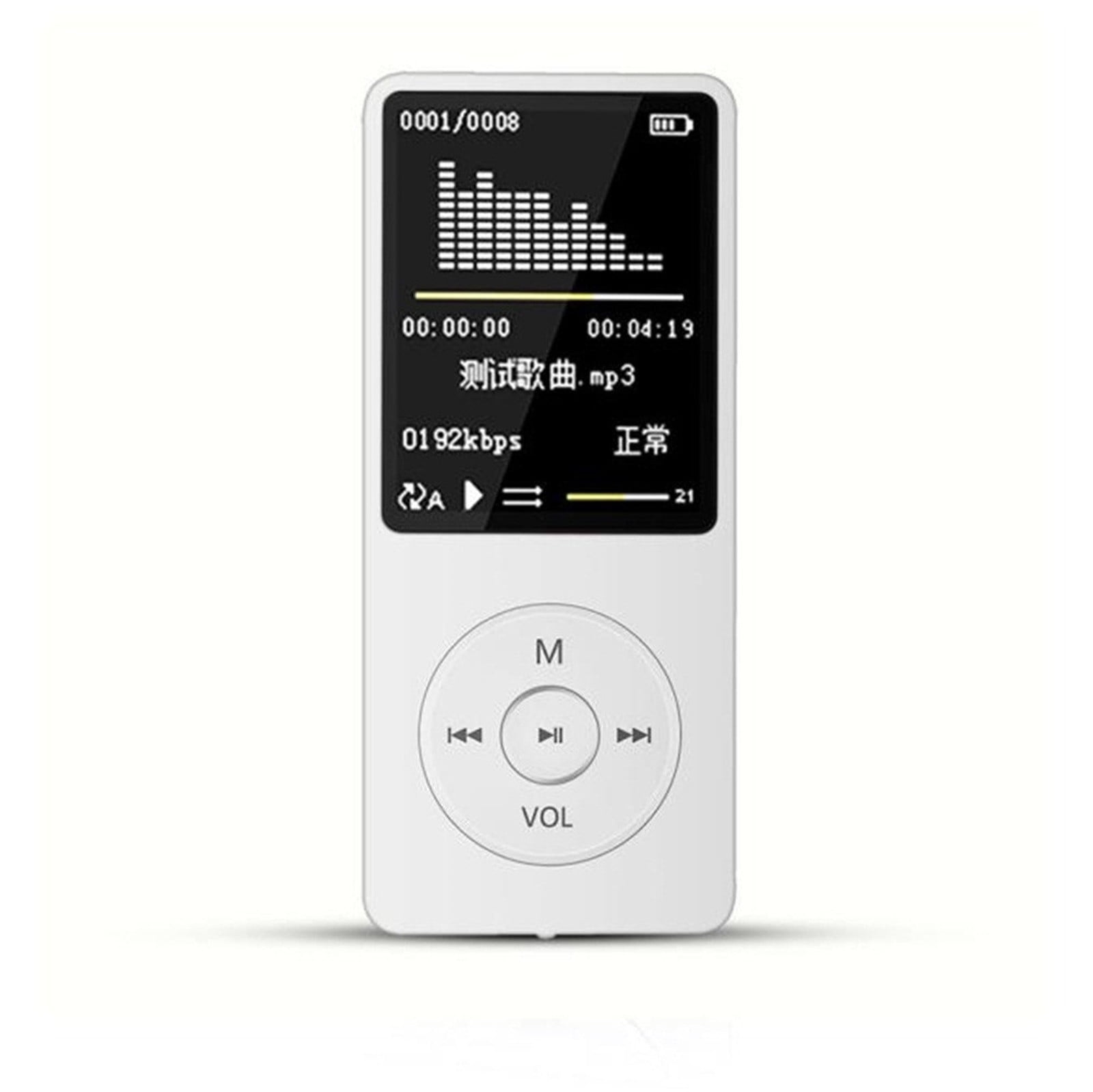 AIEOTT 70 Hours Playback MP3 MP4 Lossless Sound Music Player FM ...