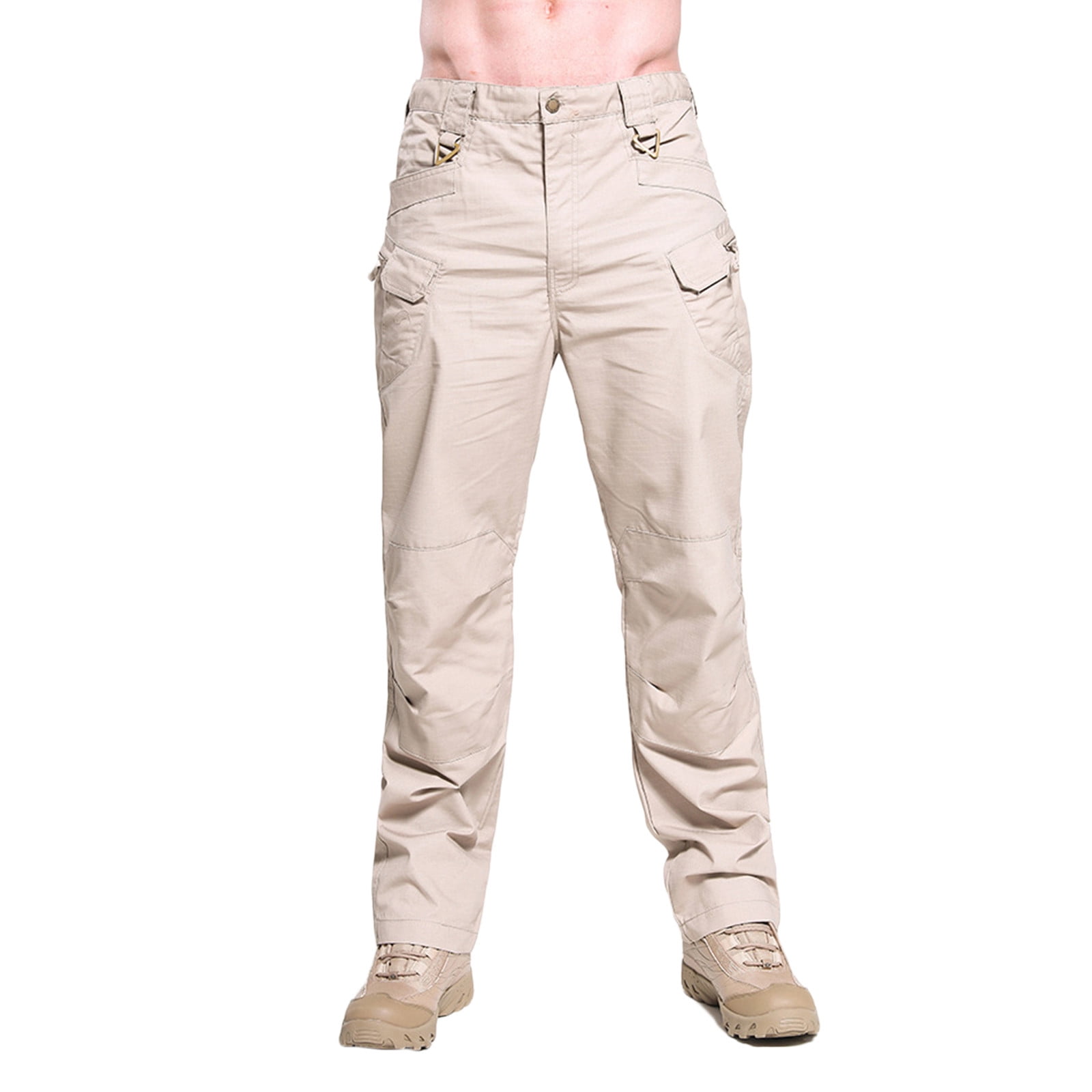 AIEOTT Mens Camo Cargo Pants Lightweight Tactical Pants Big and Tall ...