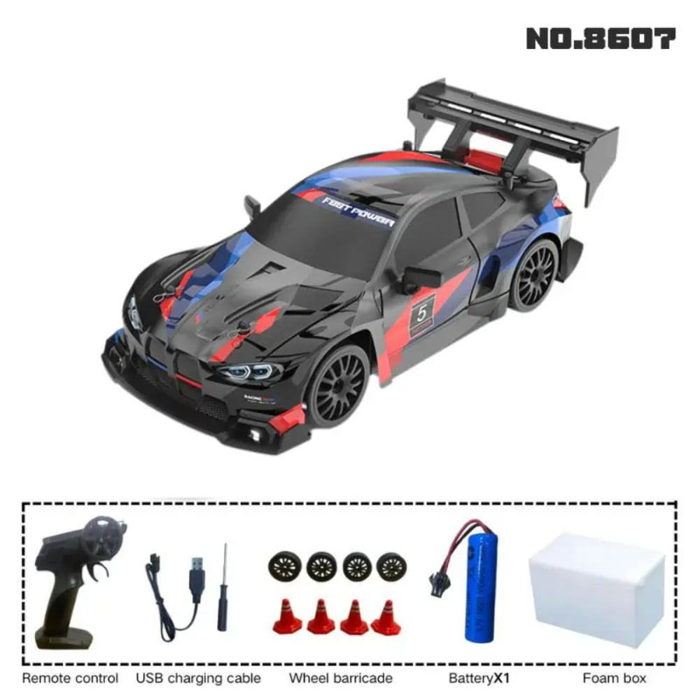 AIGIA 1:24 RC Drift Car 2.4GHz 4WD 30KMH High Speed Model Vehicle with ...