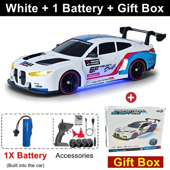 AIGIA 4WD Remote Control Drift Car 1:24 Remote Control Racing Car Model ...